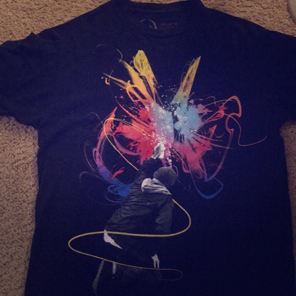 Rook Clothing | Shirts | Mens Medium Rook Clothing Graffiti Print ...